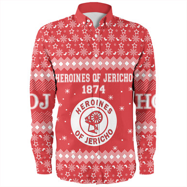 Heroines of Jericho Long Sleeve Shirt Christmas Mascot Greek Life