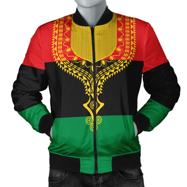 Pan-African Bomber Jacket Pan African Dashiki