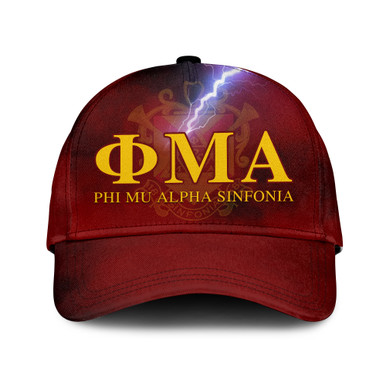 Phi Mu Alpha Sinfonia Classic Cap Thunder Style