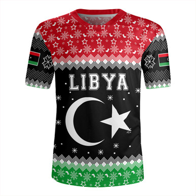 Libya Rugby Jersey Christmas Coat of Arms