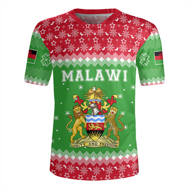 Malawi Rugby Jersey Christmas Coat of Arms