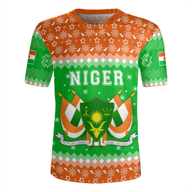 Niger Rugby Jersey Christmas Coat of Arms