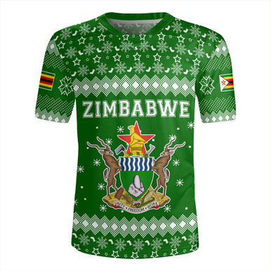 Zimbabwe Rugby Jersey Christmas Coat of Arms