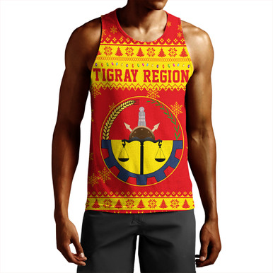 Tigray Tank Top Christmas Style Pattern