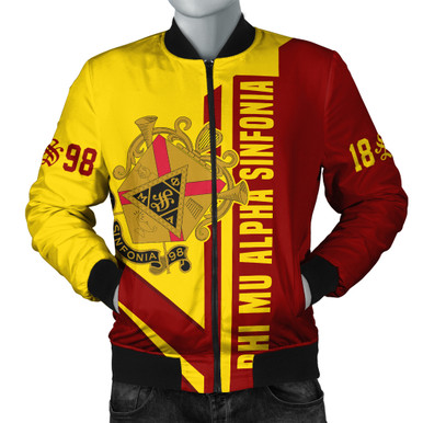 Phi Mu Alpha Sinfonia Bomber Jacket Half Concept
