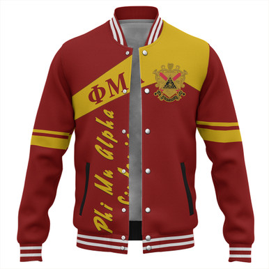 Phi Mu Alpha Sinfonia Baseball Jacket Casual Style