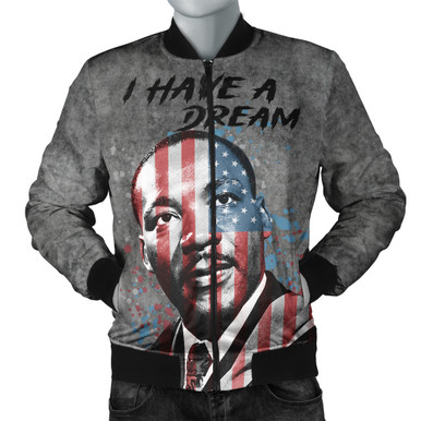 Black History Bomber Jacket Martin Luther King Dream Celebration