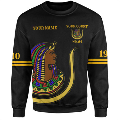 Prince Hall Shriners Sweatshirt Custom DOI Daughter of Isis Style