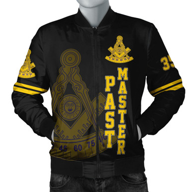Prince Hall Freemasonry Bomber Jacket Pha Past Master Letter Style