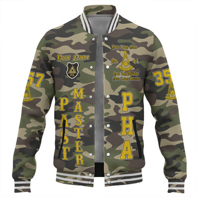 Prince Hall Freemasonry Baseball Jacket Custom PHA Past Master Ver.1 ...