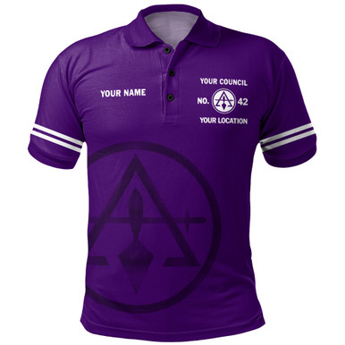 Prince Hall York Rite Polo Shirt Custom Cryptic Masonry Simple Style