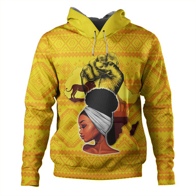 Black Identity Hoodie African Power Women