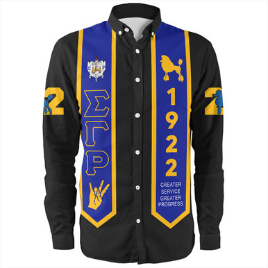 Sigma Gamma Rho Long Sleeve Shirt Greek Gradution