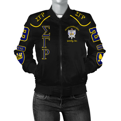 Sigma Gamma Rho Bomber Jacket Poodles Sorority