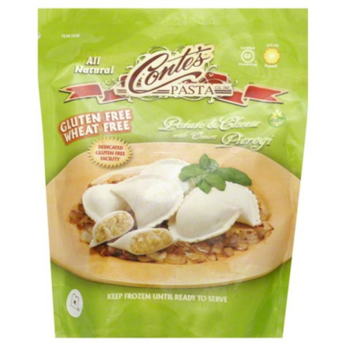 Conte's Potato & Cheese with Onion Pierogies, Gluten-Free Mall