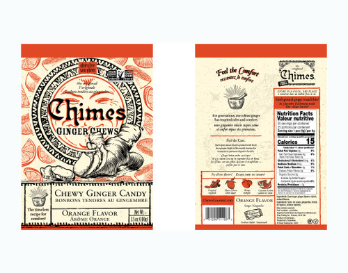 Chimes Gluten Free Orange Ginger Chews