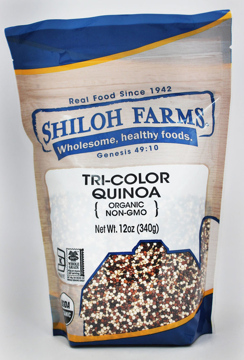 Shiloh Farms Organic Quinoa Grain, Tri-Color, Gluten-Free Mall