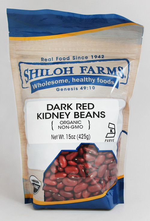 Shiloh Farms Kidney Beans, Dark Red, Gluten-Free Mall
