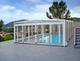 Orion Wide and Tall Telescopic Retractable Swimming Pool Cover Enclosure