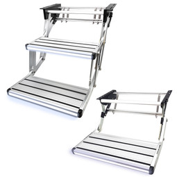 Fold-Down Step for Campervans and Motorhomes - available as a single or ...