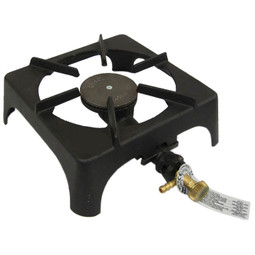 Single Cast Iron Camping Gas Stove Boiling Ring Cooker