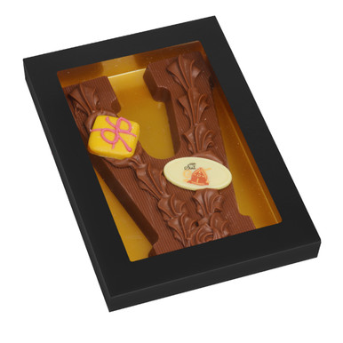 LUXE LETTER "V" MELK, 200 GR. Chocoladeletter - Sinterklaas chocolade ...