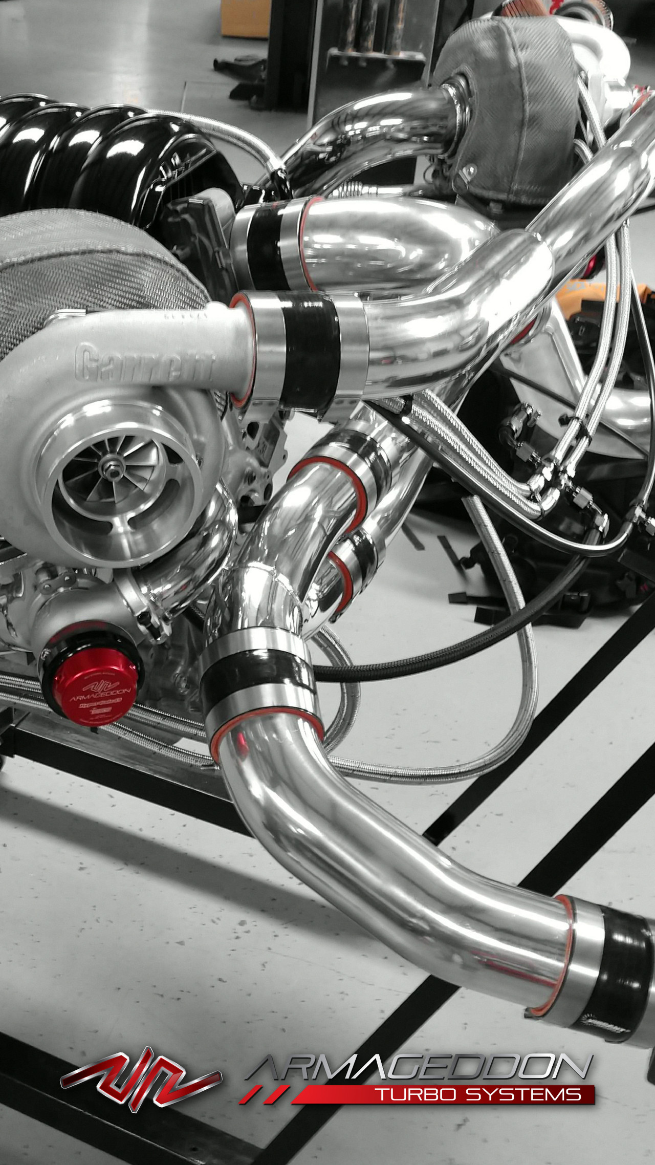 Get Armageddon Turbo Systems Twin Turbo Kit (Up to 1500 HP) - 2014 ...