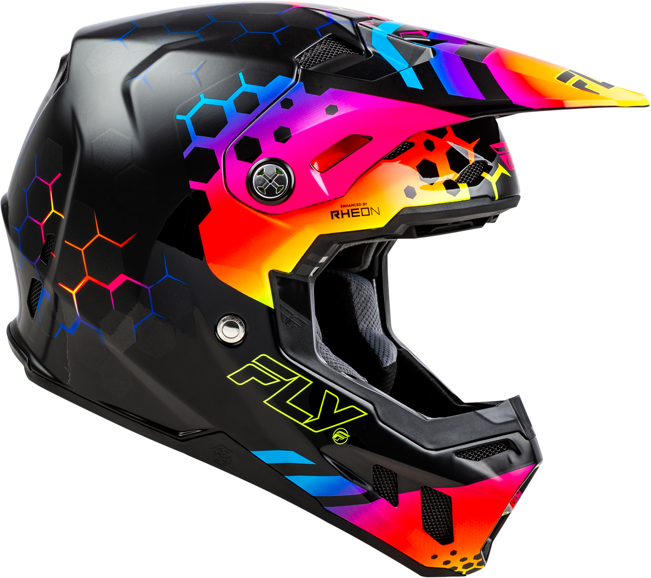 Fly Racing Formula CC Tektonic Helmet Black/Sunset Medium - Advanced ...
