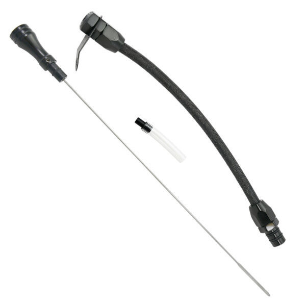 Dipstick Transmission GM Turbo 350 Black - Armageddon Turbo & Performance