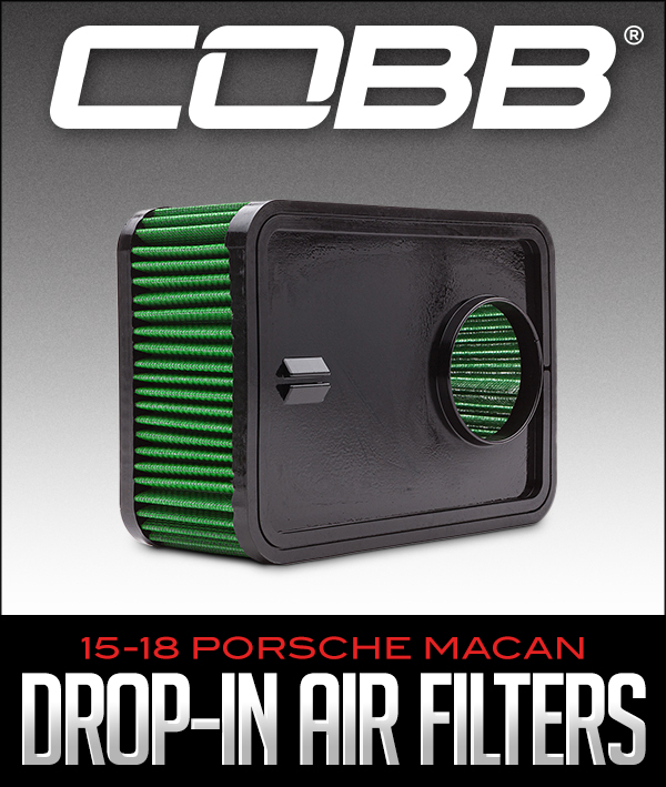 Goturbo- COBB Tuning Performance Drop-In Air Filters: 2015–2018 Porsche ...