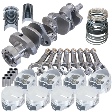 Eagle Chevy 454 1Pc 4.000in Crank 6.135in I-Beam Rods 38cc Dome 4.350in ...