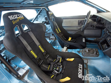 Sparco Seat GT Black/White - 009012NRBI - Armageddon Turbo & Performance