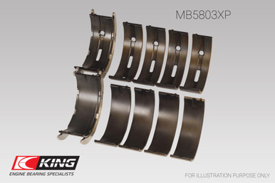 Get King Engine Bearings Porsche 911 M97 (Size +0.50mm) Main Bearing ...