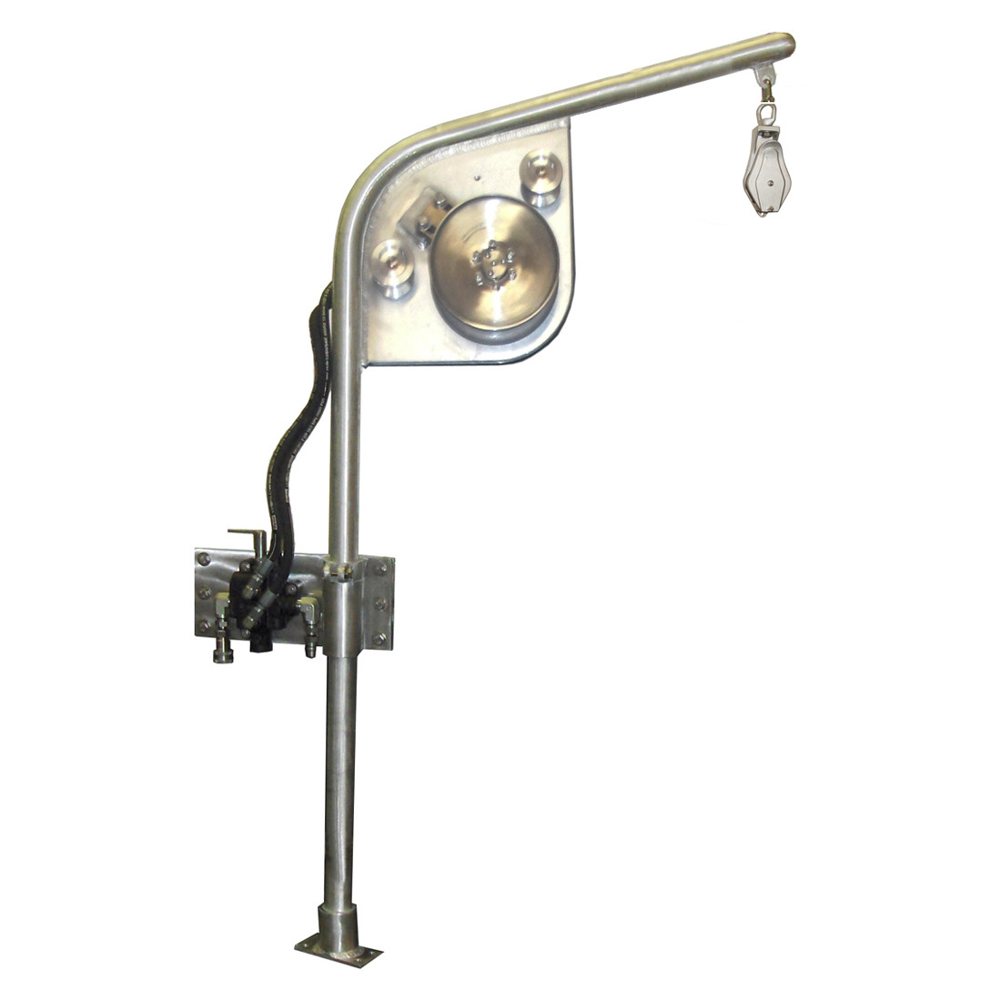 AKPL10-INT InMac-Kolstrand 10 Inch Integral Davit-style LineHauler with ...