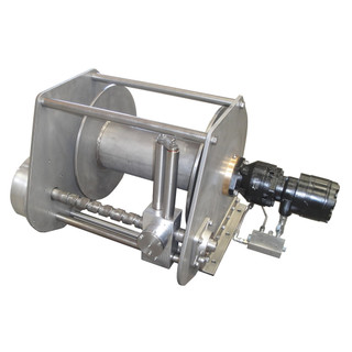 Kolstrand 16D14.3W Special Aluminum Winch with Diamond Screw Level Wind ...