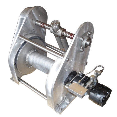 Kolstrand W12D12 Special Aluminum Winch with Flip-Style Diamond Screw ...