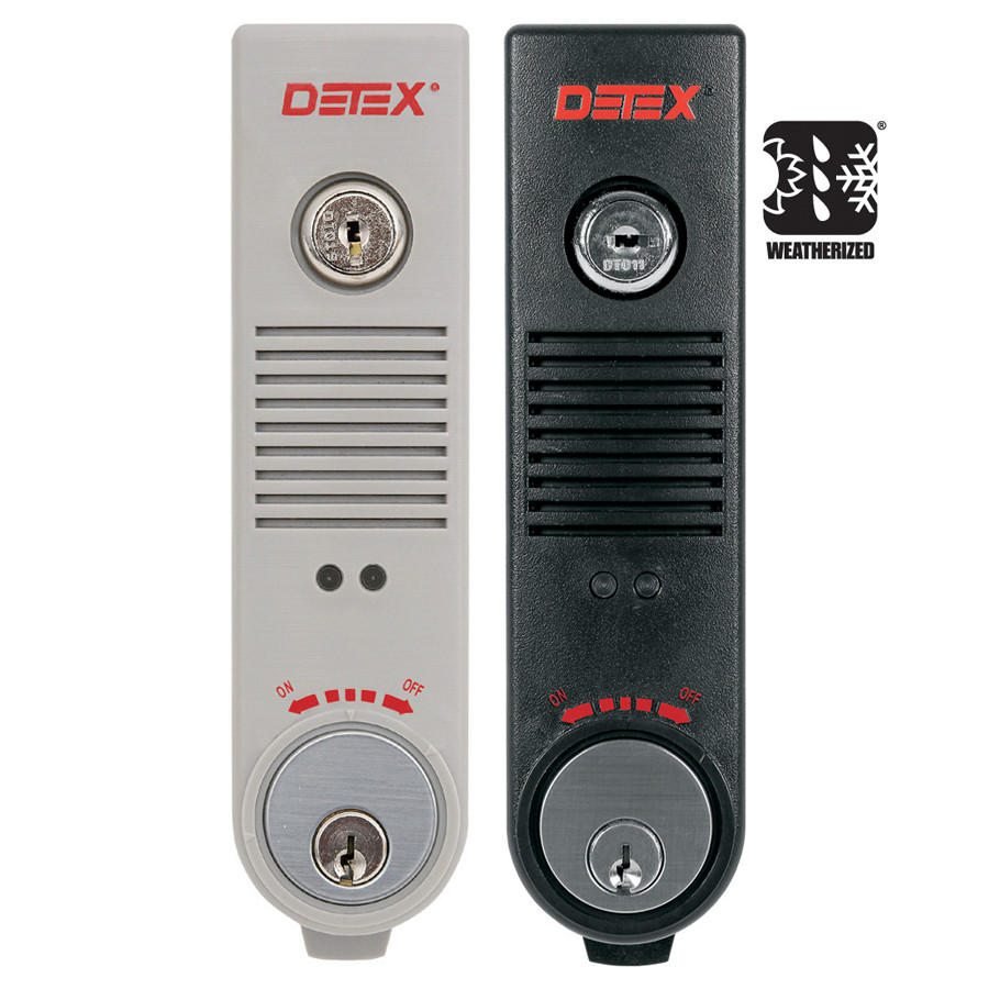 DETEX EAX-500 x W x black - Weatherized Surface Mount Battery Alarm ...