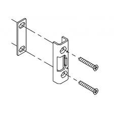 ADAMS RITE 91-0993-P - Strike plate assembly for 8800 Rim panic device ...