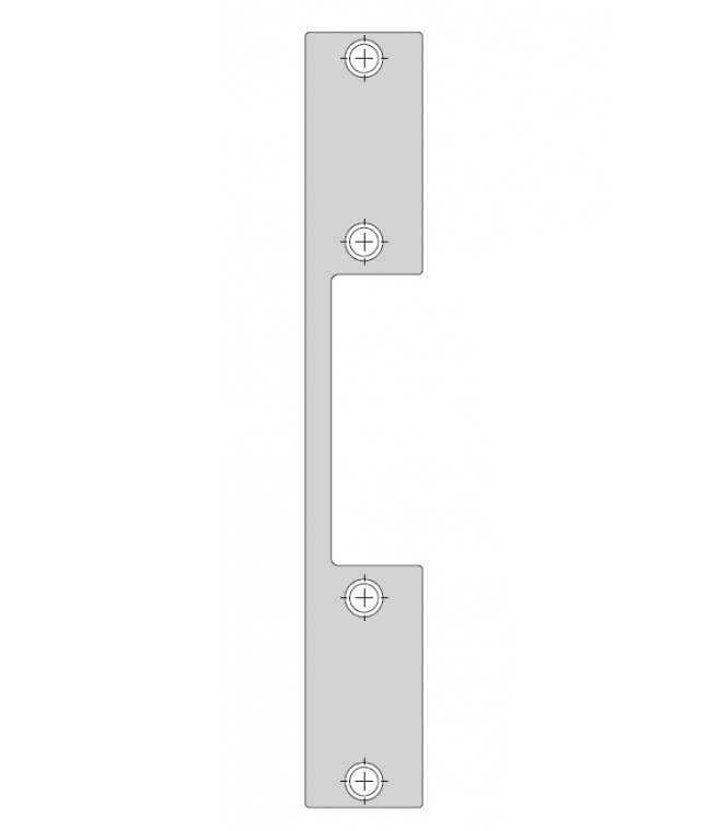 HES 1DB 2 630 - Deadbolt Electric Strike Faceplate Kit, 9" Length x 1-3 ...