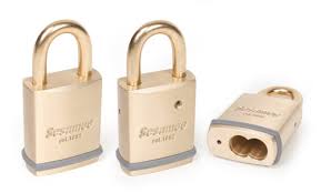 CCL 76033 - 1-3/4" SFIC Brass Padlock w/o core 2" SS shackle - Pacific ...
