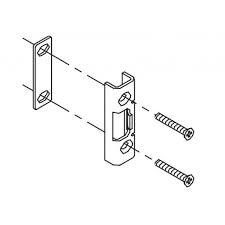 ADAMS RITE 91-0993-P - Strike plate assembly for 8800 Rim panic device ...