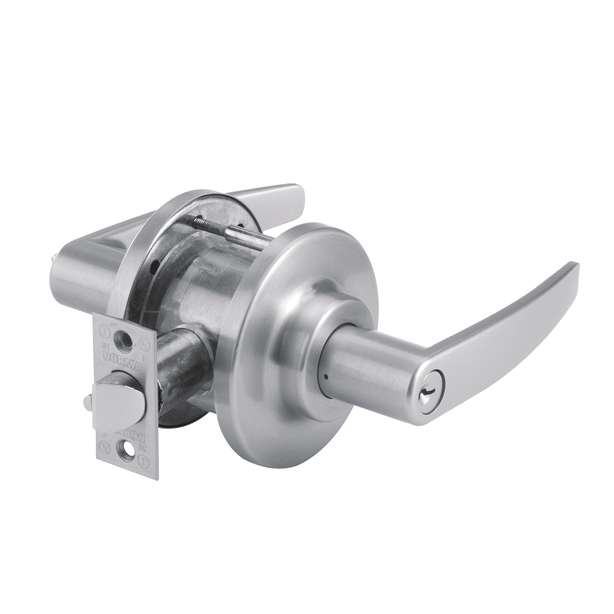 DORMA D860D626 - Grade 1 deadbolt; cylinder and thumb turn, satin ...