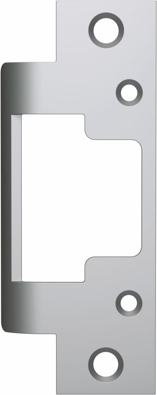 HES FP:801 630 - 4-7/8" x 1-1/4" square corner faceplate for 8000/8300 ...