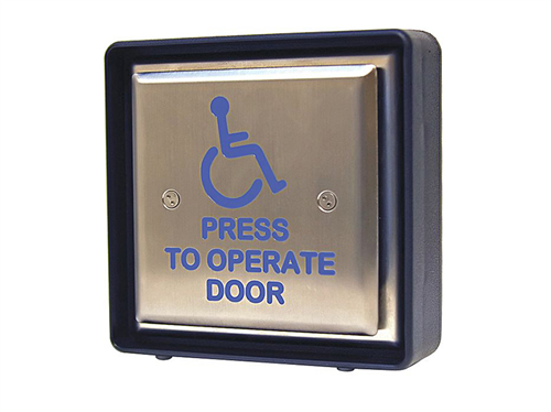 MS SEDCO 59-HSS 4-1/2" Square Stainless Steel ADA Button - SPDT ...