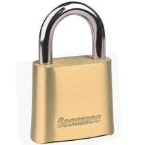 CCL K436 - 4-Dial Resettable Brass Padlock - 1" hardened steel shackle ...