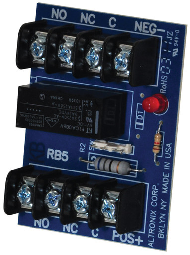 ALTRONIX RB5 - RELAY MODULE 6/12V, DPDT 5 AMP - Pacific Lock Supply