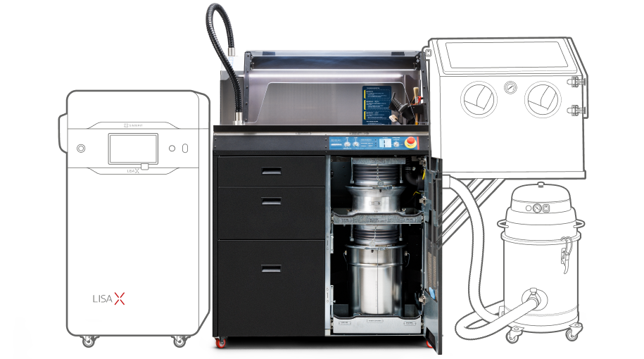 Powder Handling Station