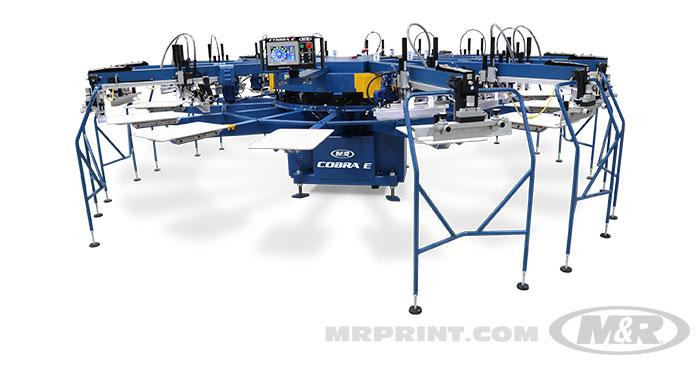 COBRA E Automatic Screen Printing Press - Screen Printers Warehouse