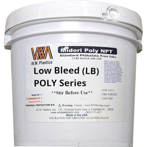 Low Bleed (LB) Poly Series - Screen Printers Warehouse