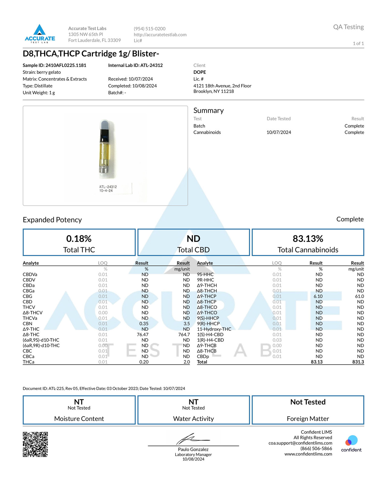 Hybrid THCA Cart Bundle - 4 THCA Live Resin Vape Cartridges